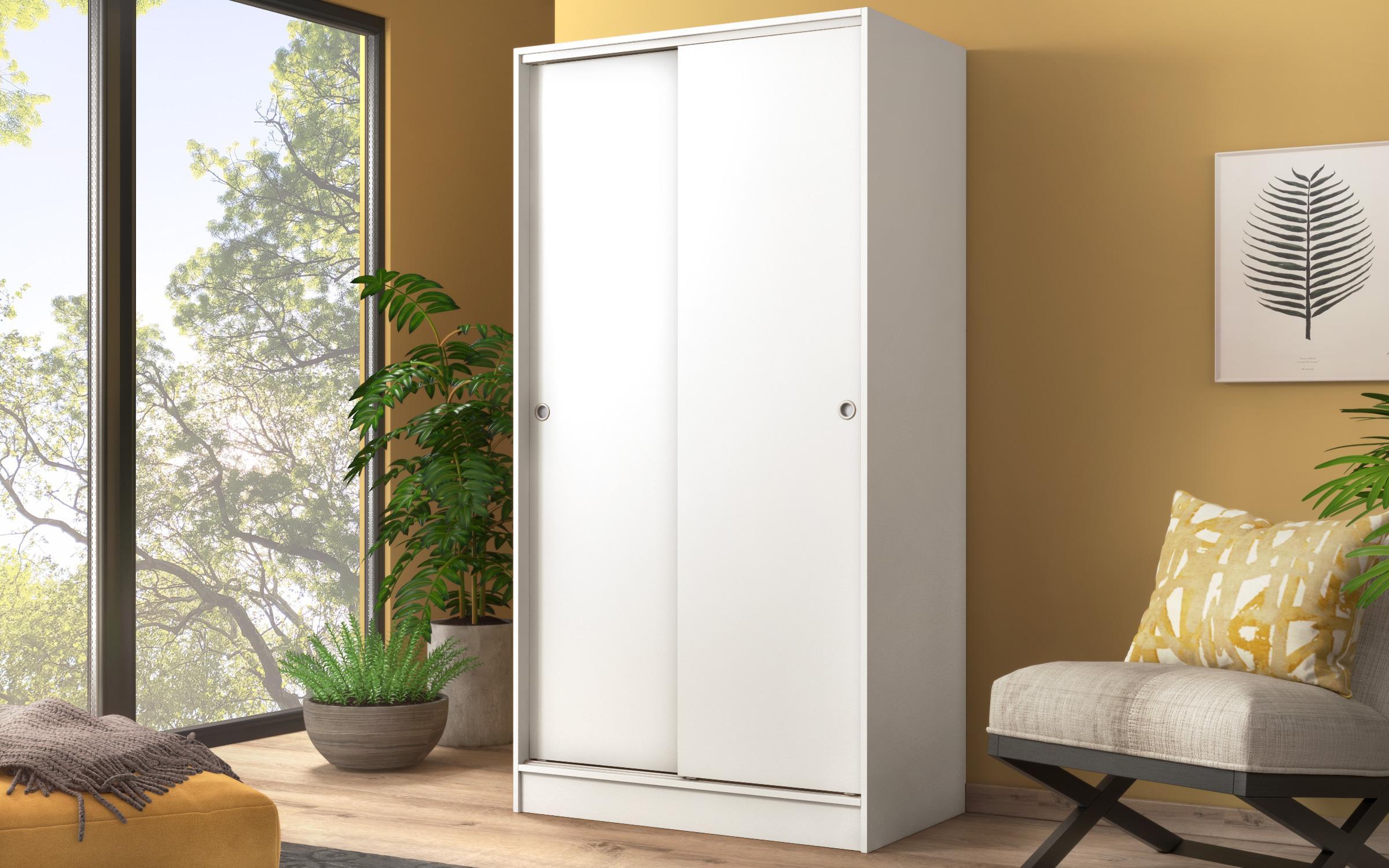 Wardrobe Odo, Odo, white | Furniture Videnov