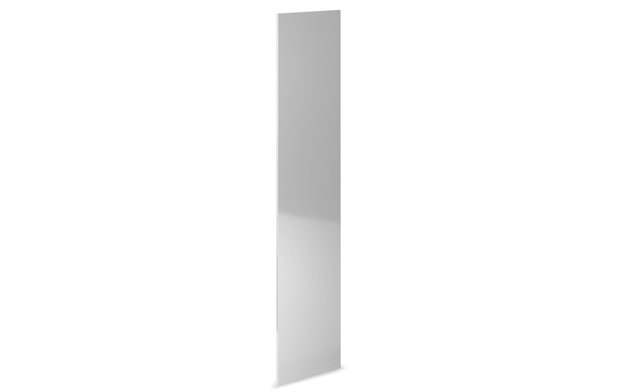 End cover panel for column cabinet Dakota 57, white gloss | Furniture ...