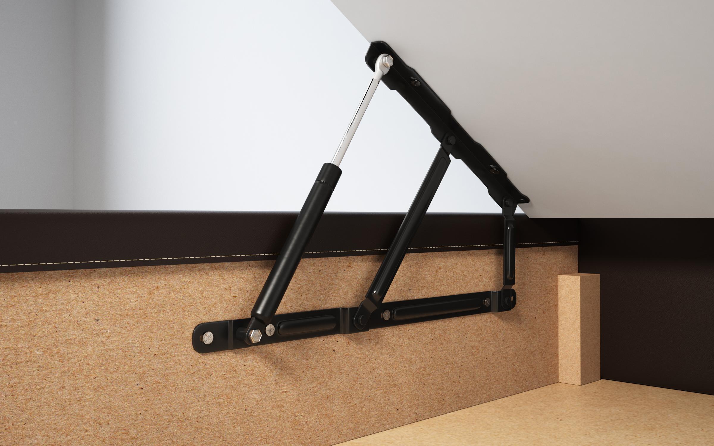 Special set of lifting mechanism + MDF bunkie board 2,5 mm, Lifting ...